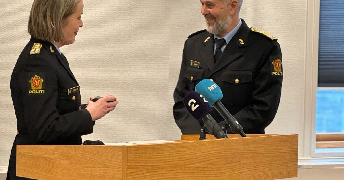 Arne Johannessen tildelt Politiets… | Politiets Fellesforbund