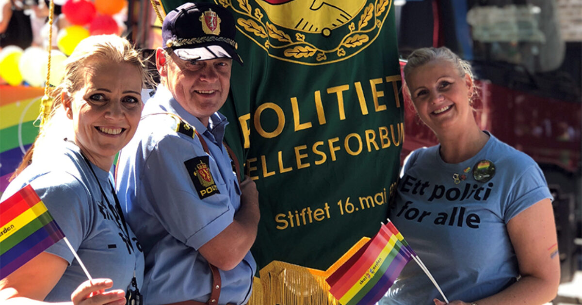 150 politiansatte og PHS-studenter stilte i… | Politiets Fellesforbund