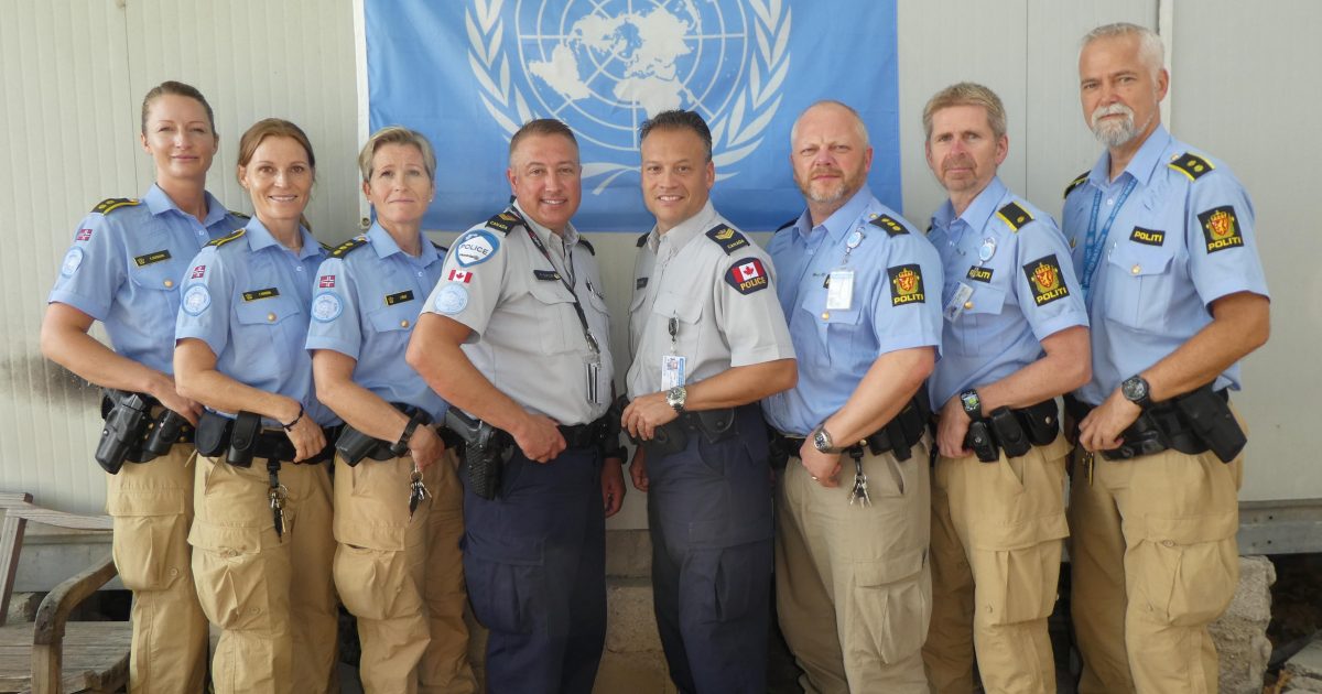 Norsk politi i fredsoperasjoner | Politiets Fellesforbund